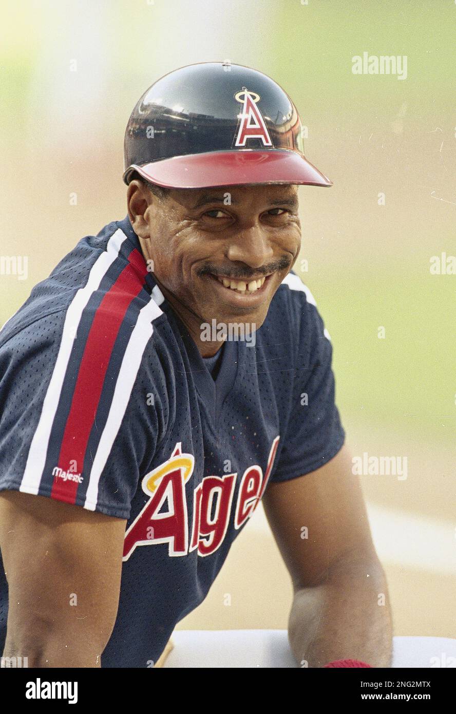 California Angels' outfielder Dave Winfield is seen in 1990. (AP Photo ...