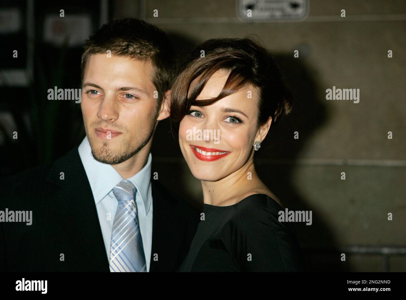Actress Rachel McAdams and her brother Daniel McAdams attend the ...