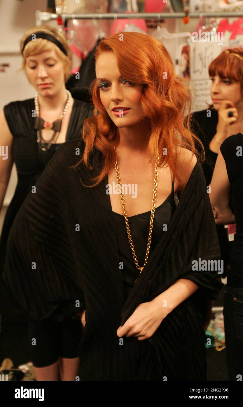 Lydia Hearst Model Red Hair