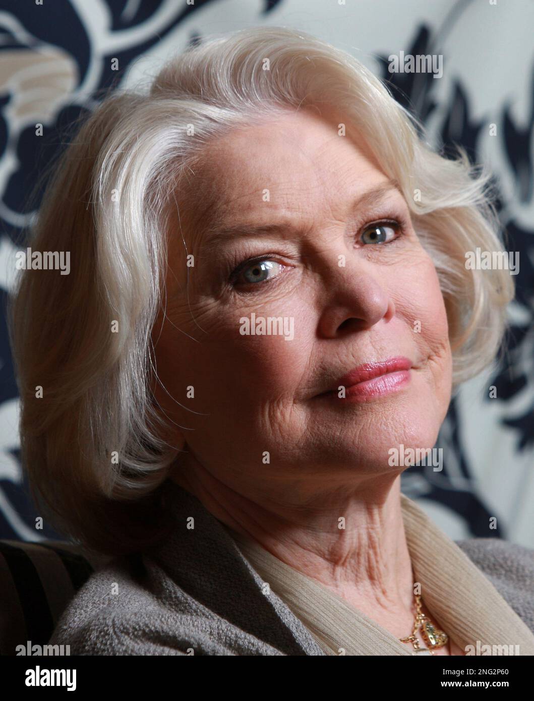 Actor Ellen Burstyn of the movie 'The Stone Age' poses for a photograph ...