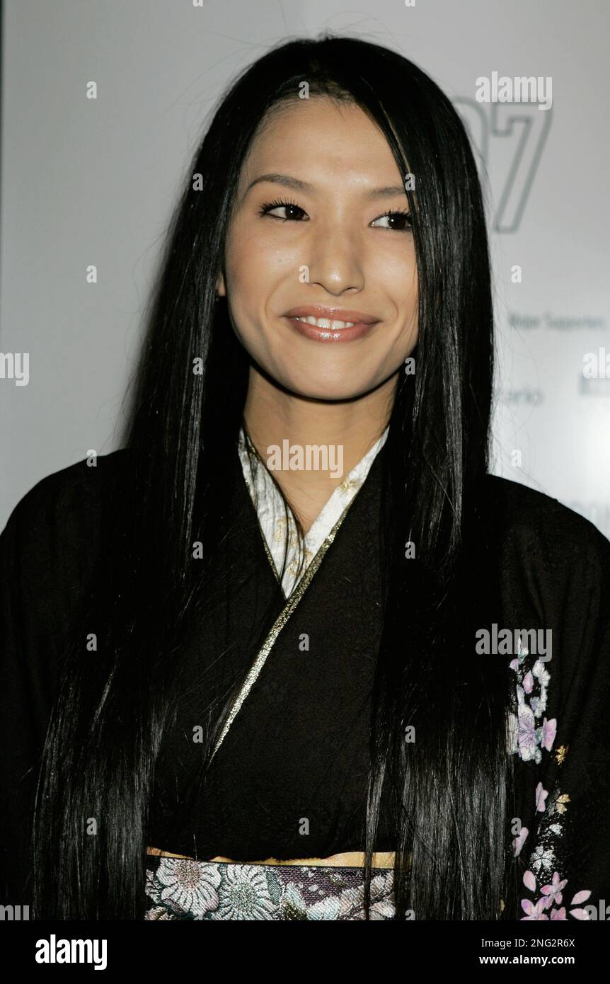 Actress Sei Ashina attends the premiere of "Silk" during the Toronto ...
