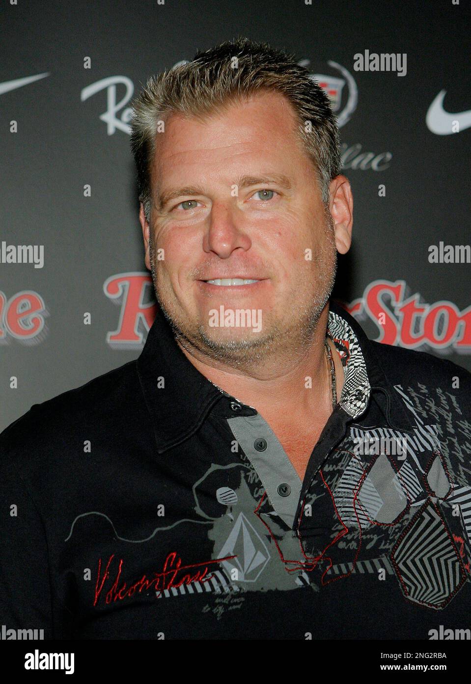 Producer Joe Simpson poses for photos as he arrives for the Rolling ...