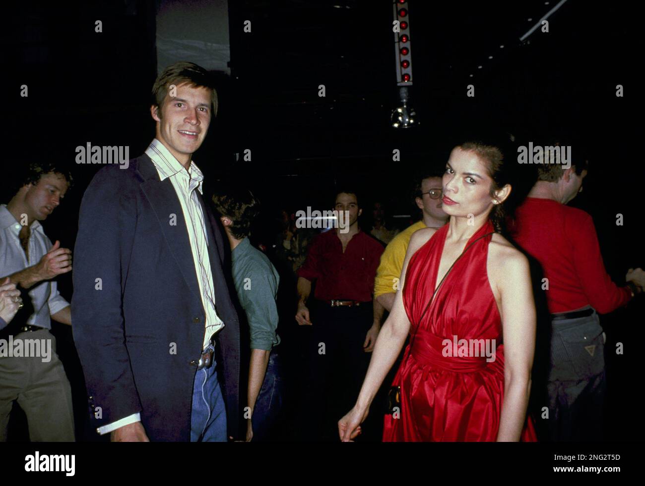 Bianca Jaggar is shown at New York's Studio 54, dancing with David ...