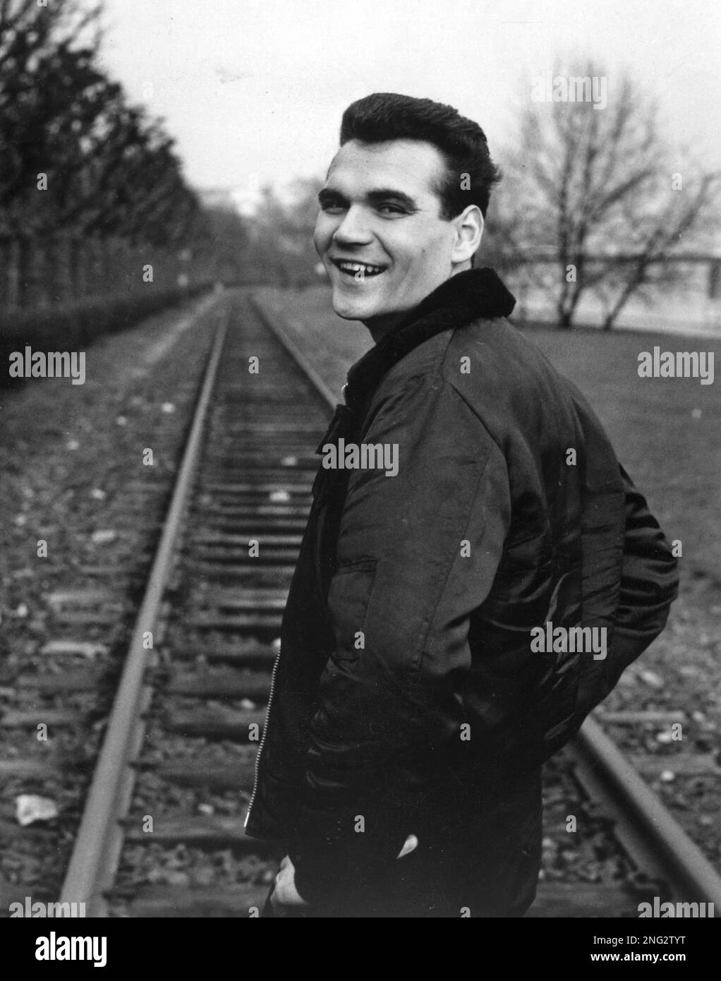 1966 image of West German Rock and Roll singer Ted Herold (Harald ...