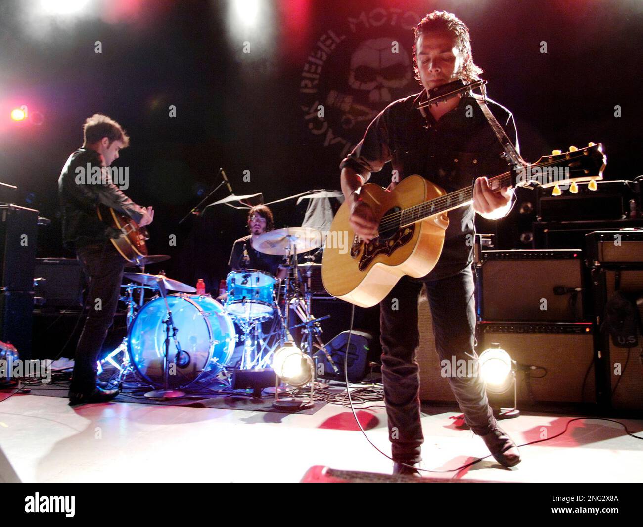 Robert Levon Been, left, Nick Jago, center, and Peter Hayes of Black ...
