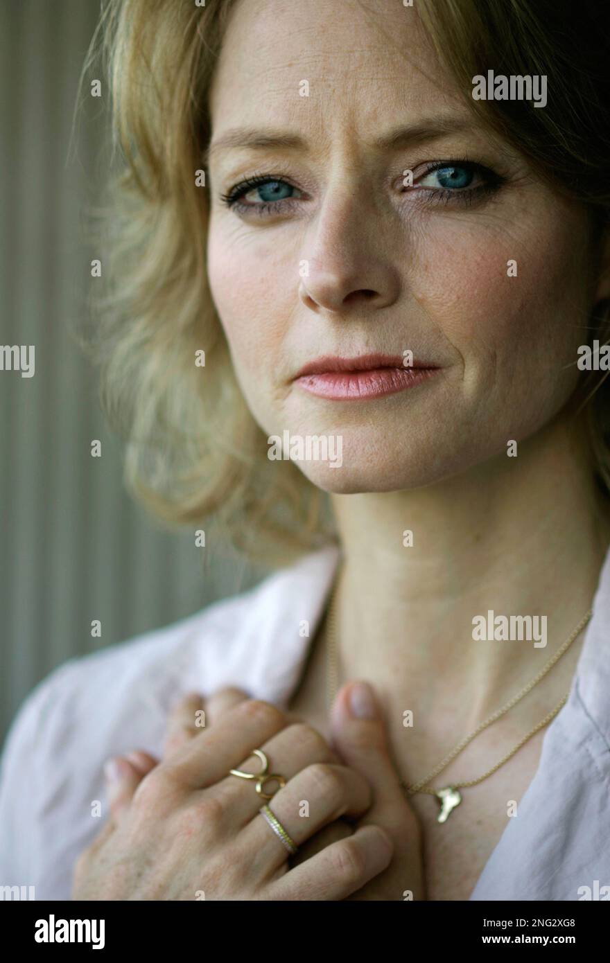 Actress Jodie Foster poses for a portrait at an interview for her film ...