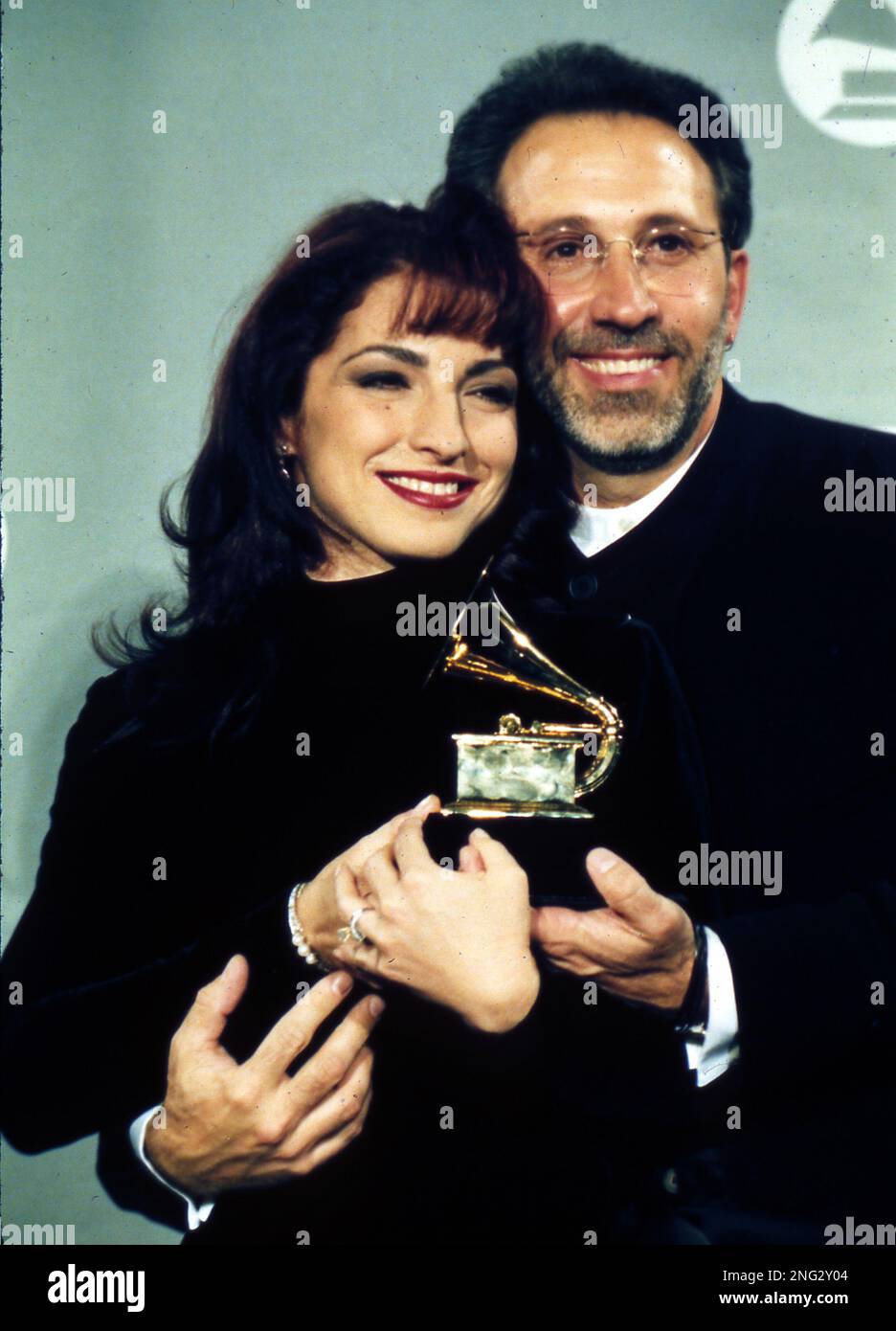 Cuban born U.S. American singer Gloria Estefan, presents her Grammy ...