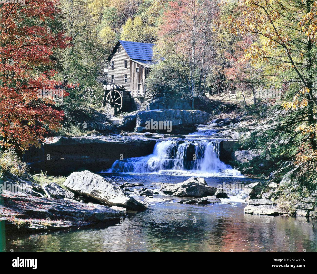 Old west virginia gristmill hi-res stock photography and images - Alamy