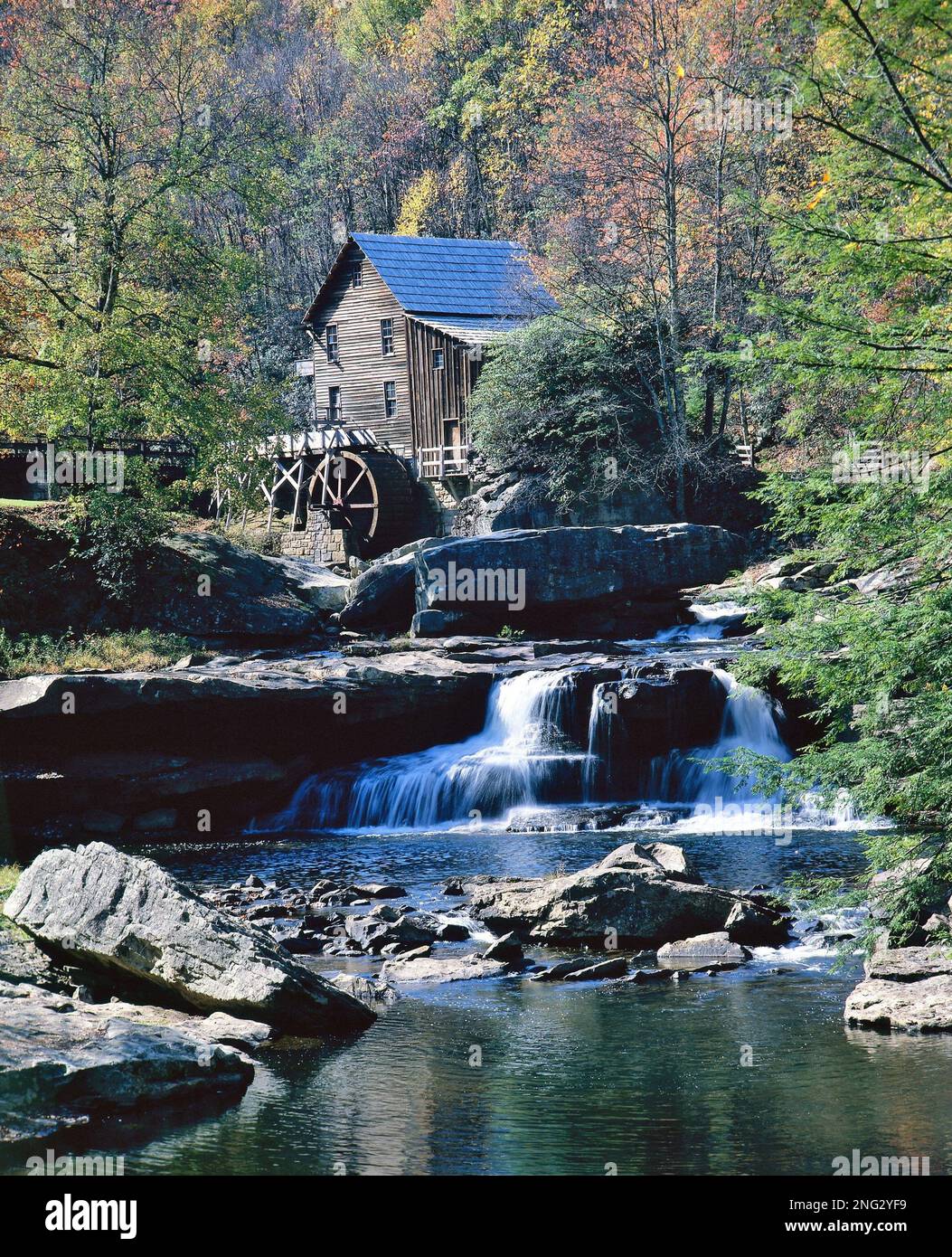 Old west virginia gristmill hi-res stock photography and images - Alamy