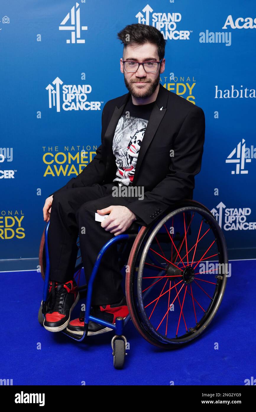 Aaron Simmonds attends the National Comedy Awards 2023 at the ...
