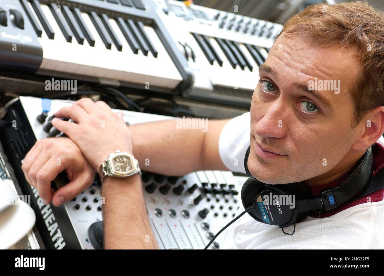 DJ Paul van Dyk is photographed in New York, Aug. 17, 2007. (AP Photo ...