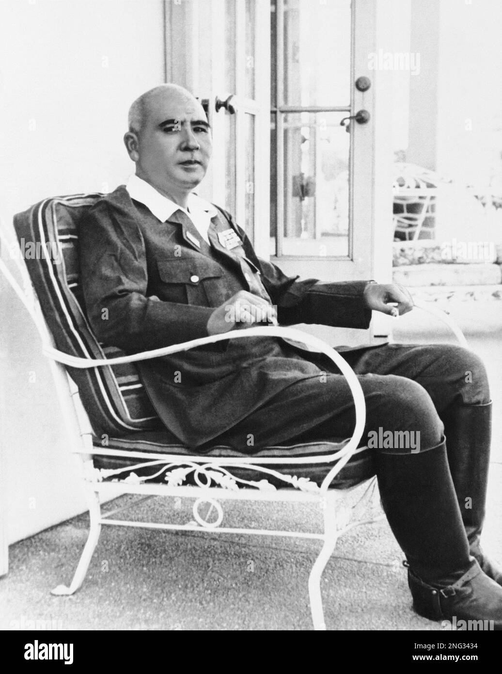 Lt. Gen. Masaharu Homma, who surrendered himself to U.S. occupation ...