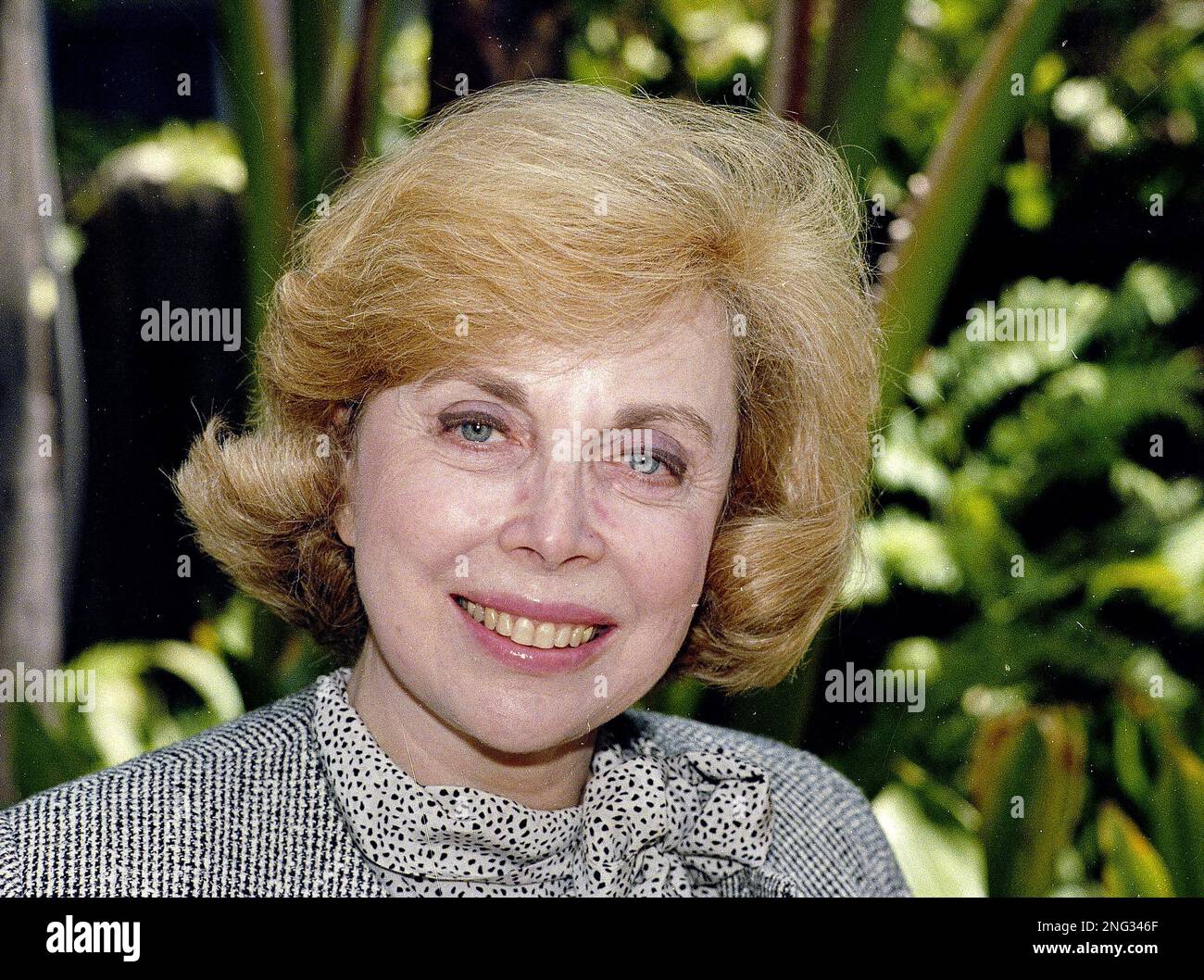 Dr.Joyce Brothers takes a break from a busy schedule in Los Angeles ...