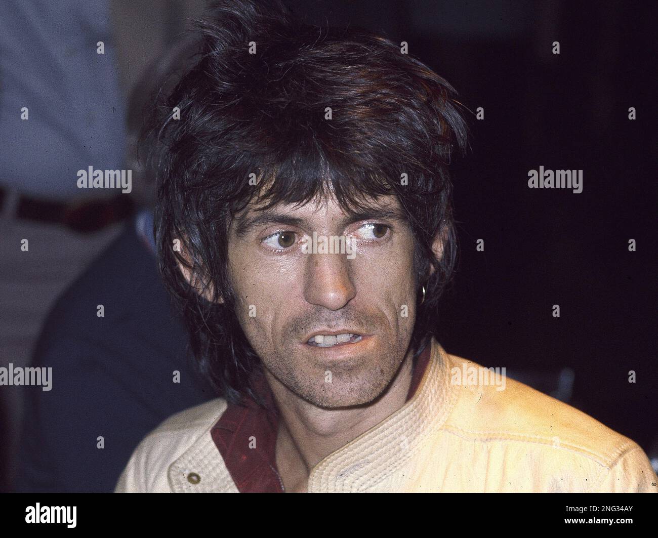 The Rolling Stones guitarist Keith Richards is shown in this undated ...