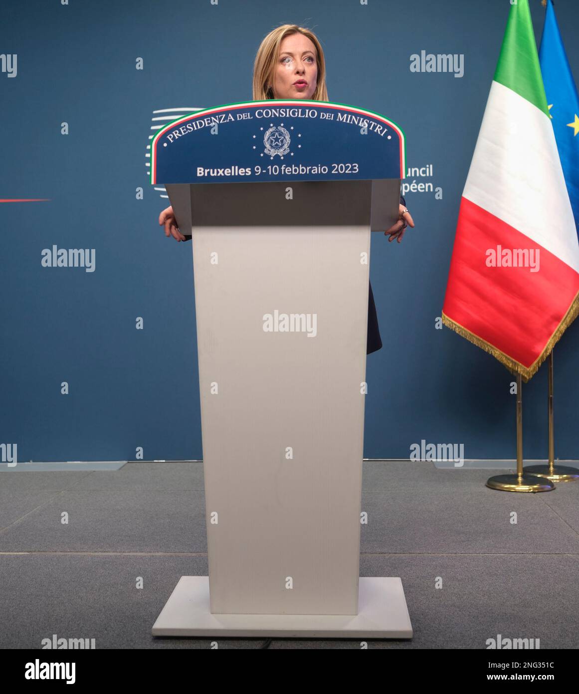 Giorgia meloni premiere hi-res stock photography and images - Alamy