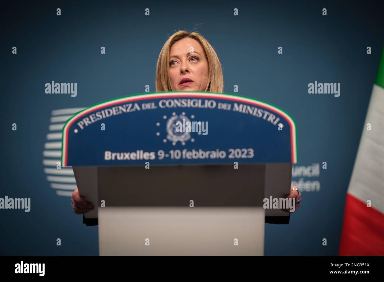 Giorgia meloni premiere hi-res stock photography and images - Alamy