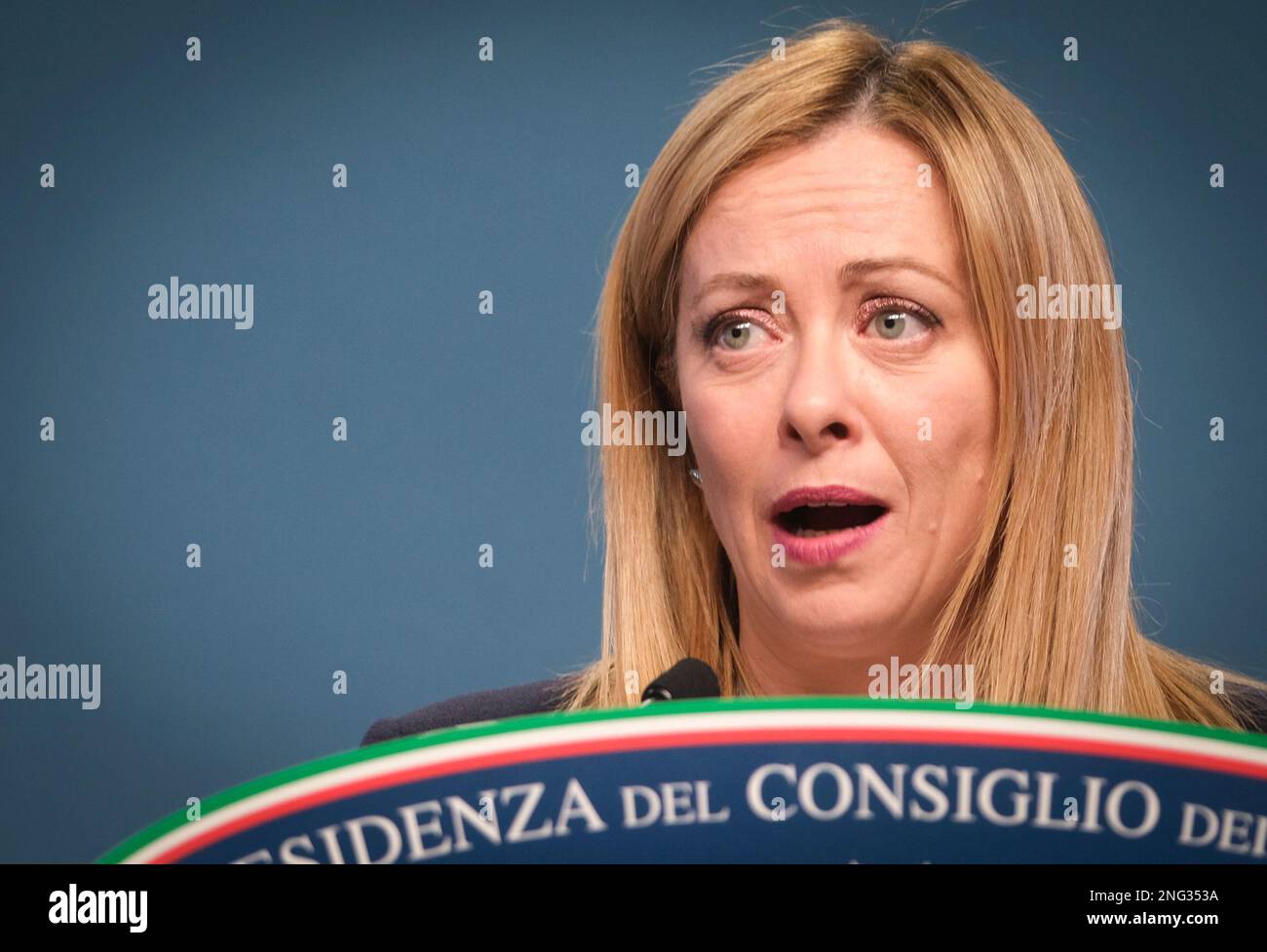 Giorgia meloni premiere hi-res stock photography and images - Alamy