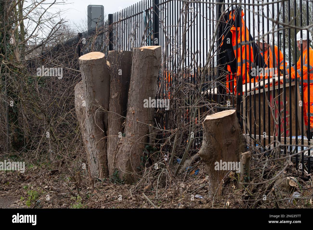 Staines station hi-res stock photography and images - Alamy