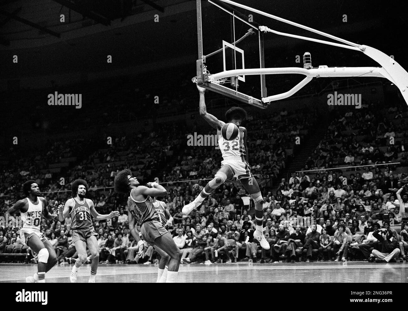 Julius Erving Dunk Wallpaper