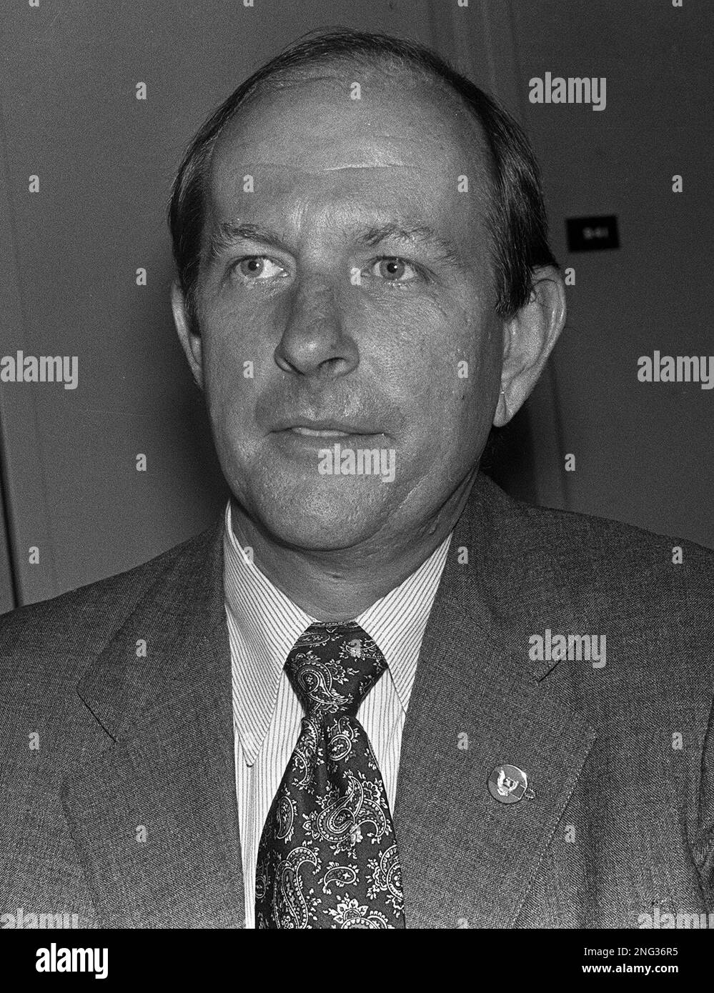 Former presidential aide Michael Deaver is shown in a 1976 photo. (AP ...