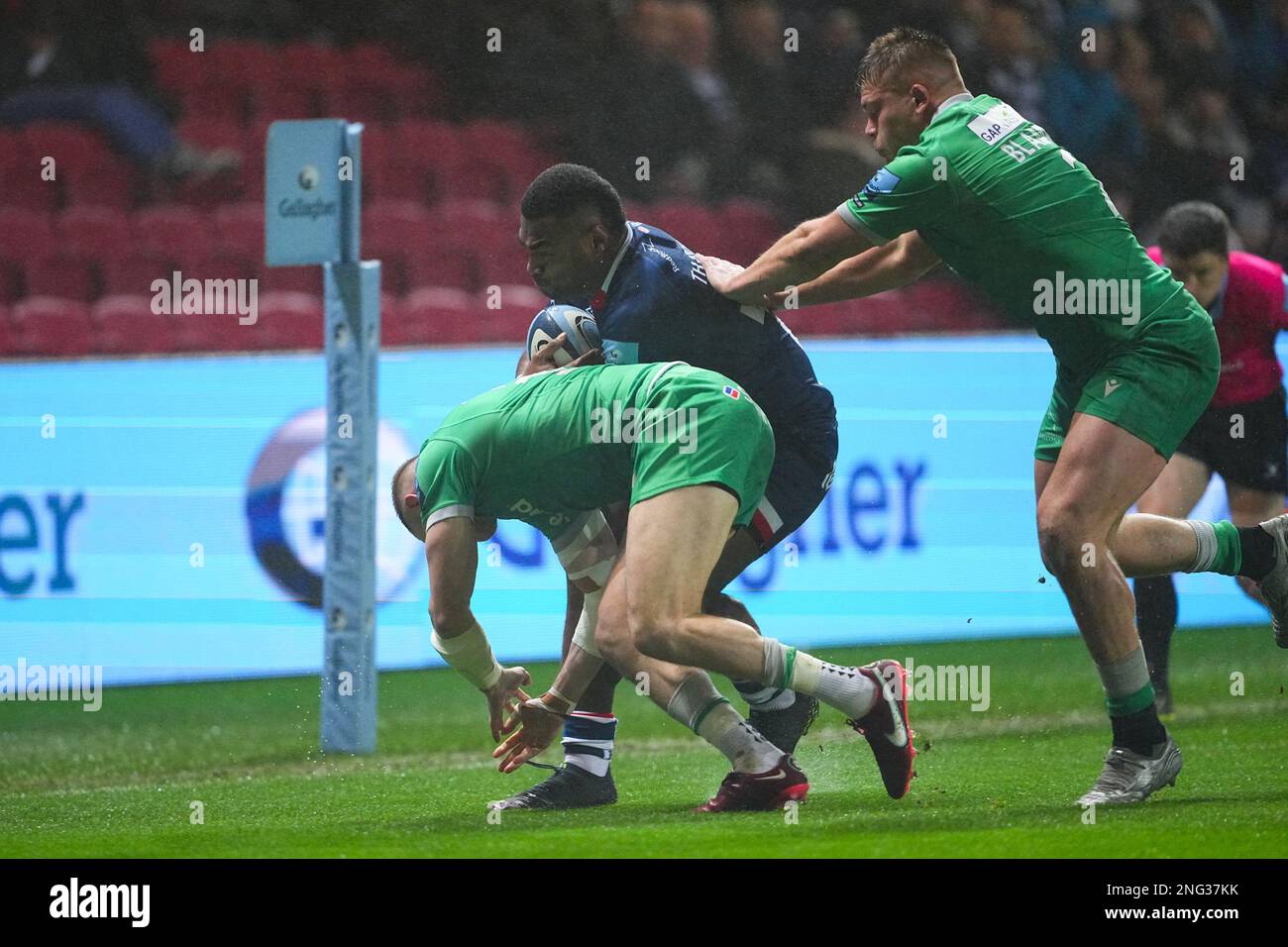 Jamie blamire of newcastle falcons hi-res stock photography and images ...