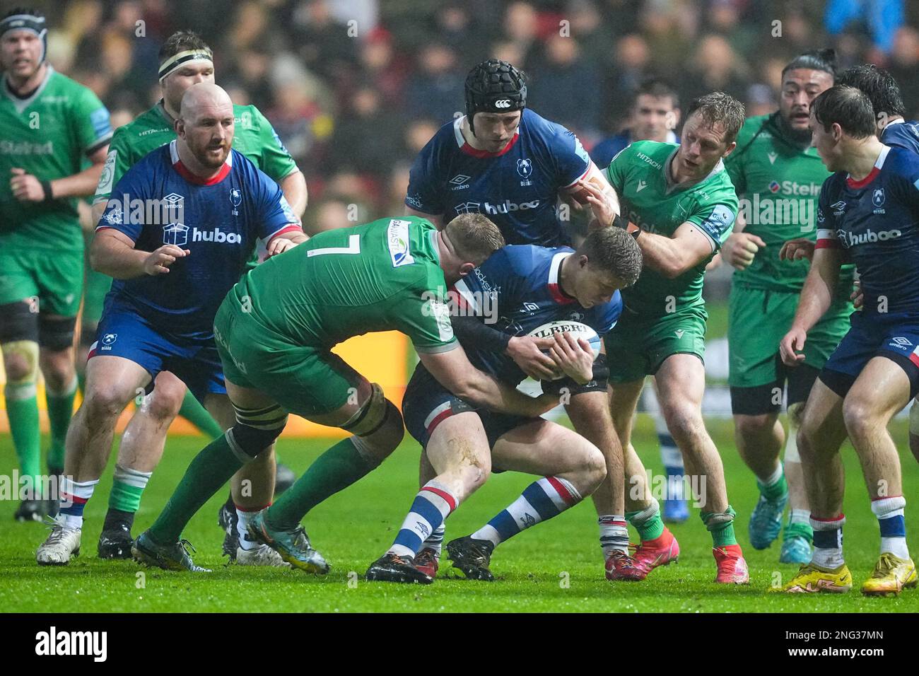 Callum chick of newcastle falcons hi-res stock photography and images ...