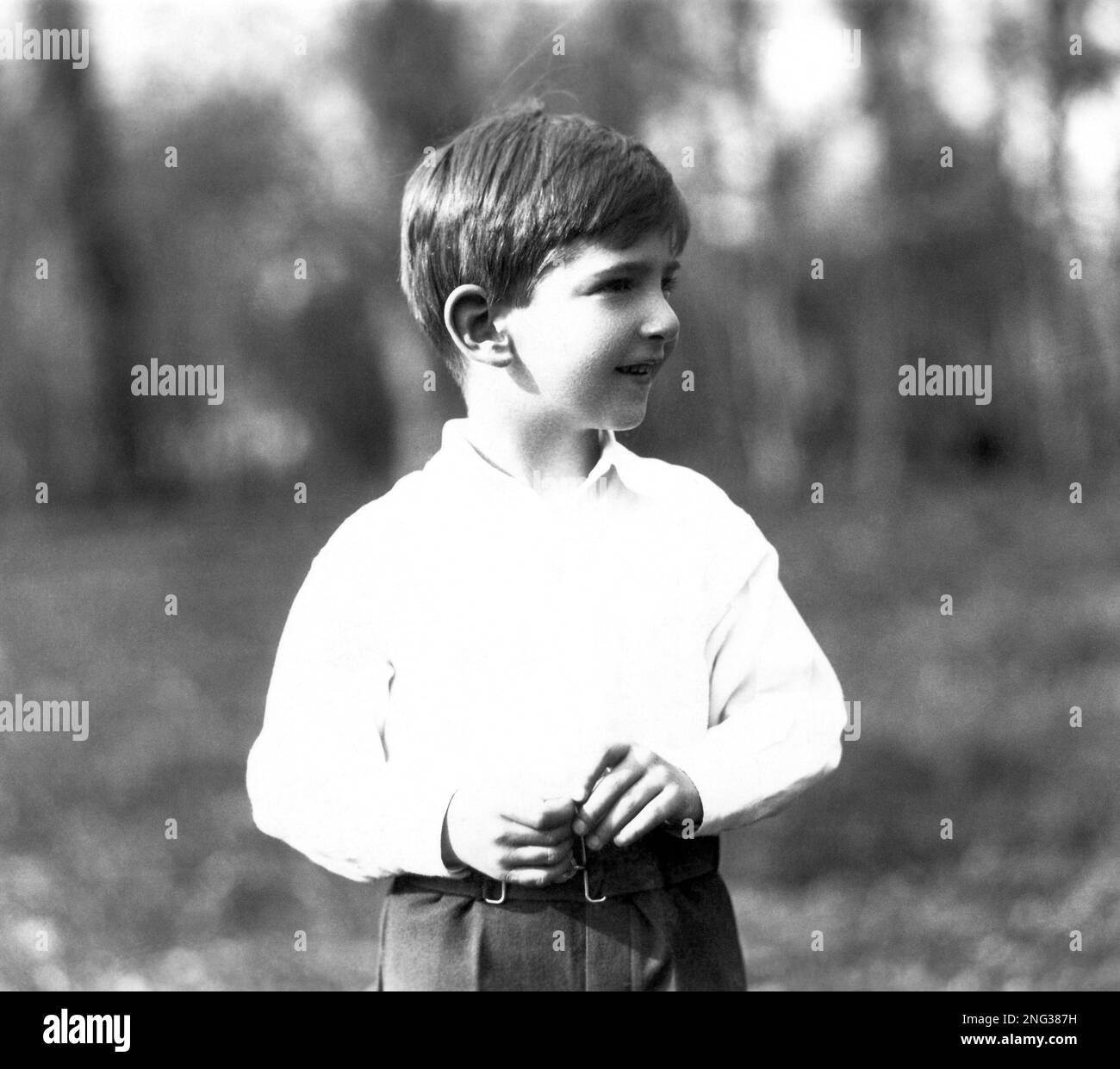 Little Crown Prince Peter of Yugoslavia, heir to the Serbian throne ...