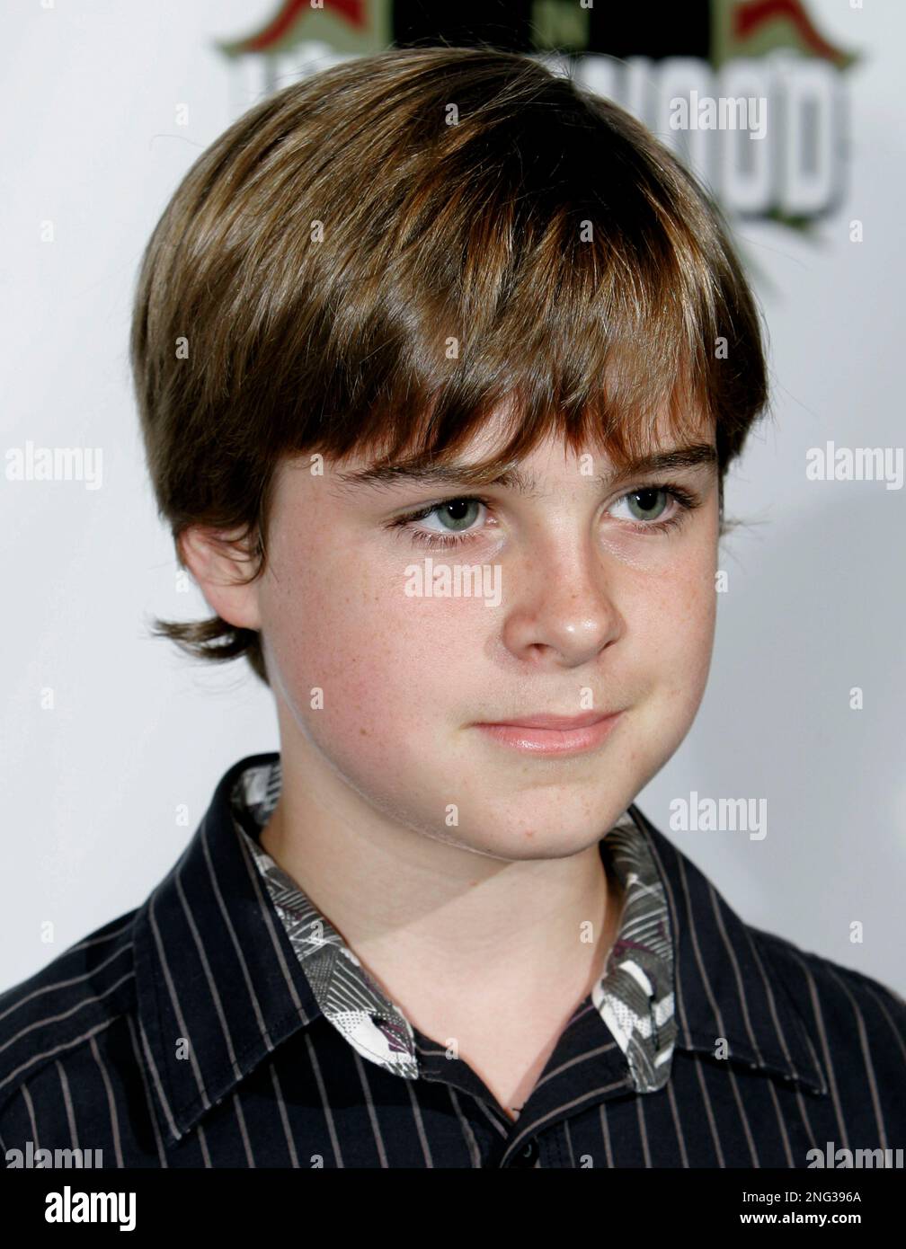 Actor Aidan Mitchell arrives at the Hot in Hollywood benefit at the ...