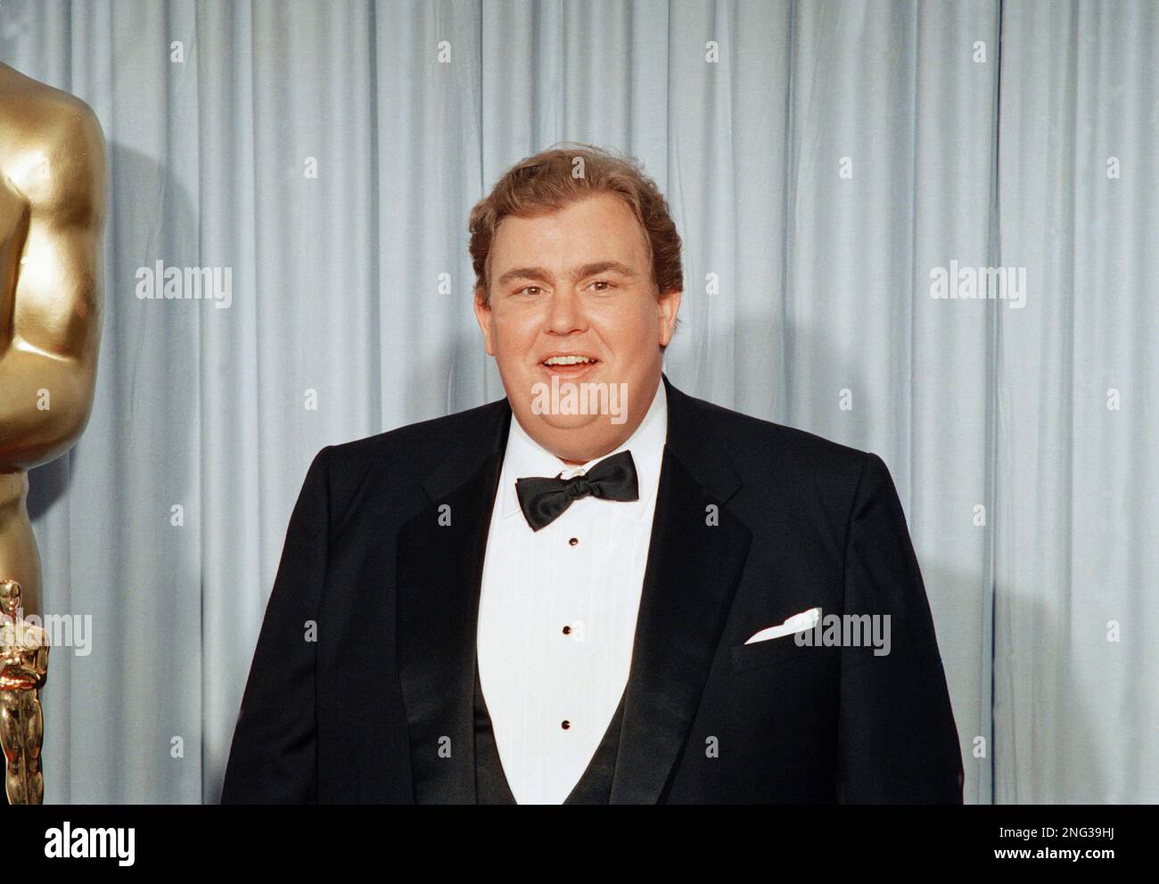 John Candy at the Academy Awards in April, 1988.(AP Photo Stock Photo ...