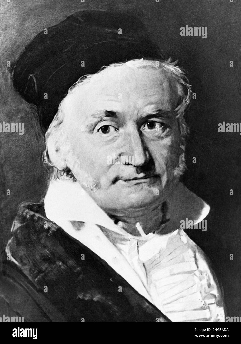 German mathematical genius Carl Friederich Gauss, whose works on pure ...