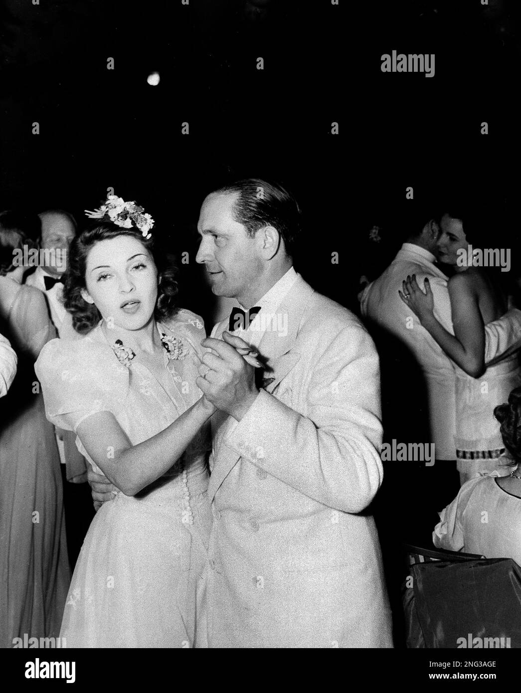 Dorothy Paley, wife of CBS-TV president William S. Paley, and silent ...