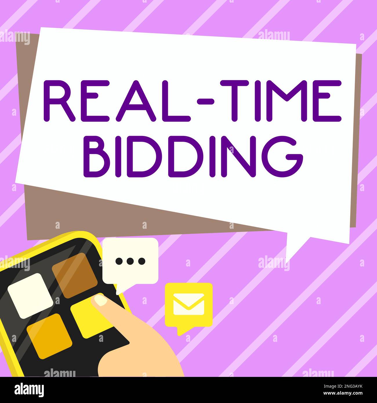 Inspiration showing sign Real Time Bidding. Business idea Buy and sell ...