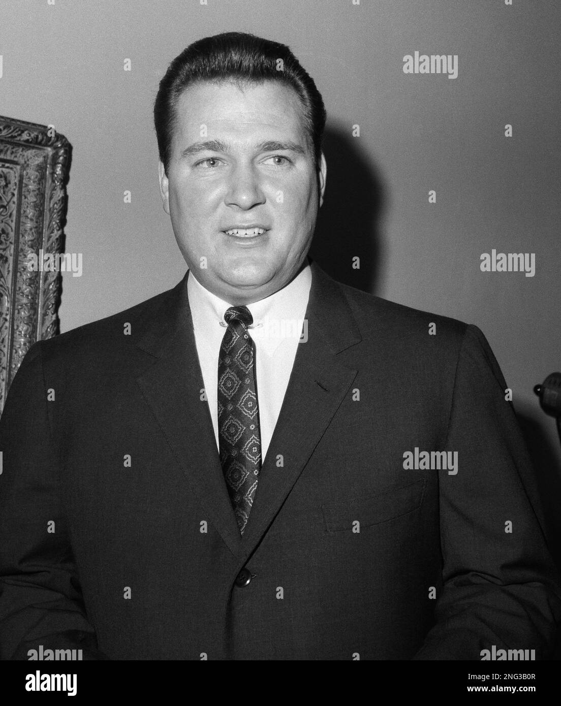 John Mecom, Jr., New Orleans Saints football team, president, Feb. 10 ...