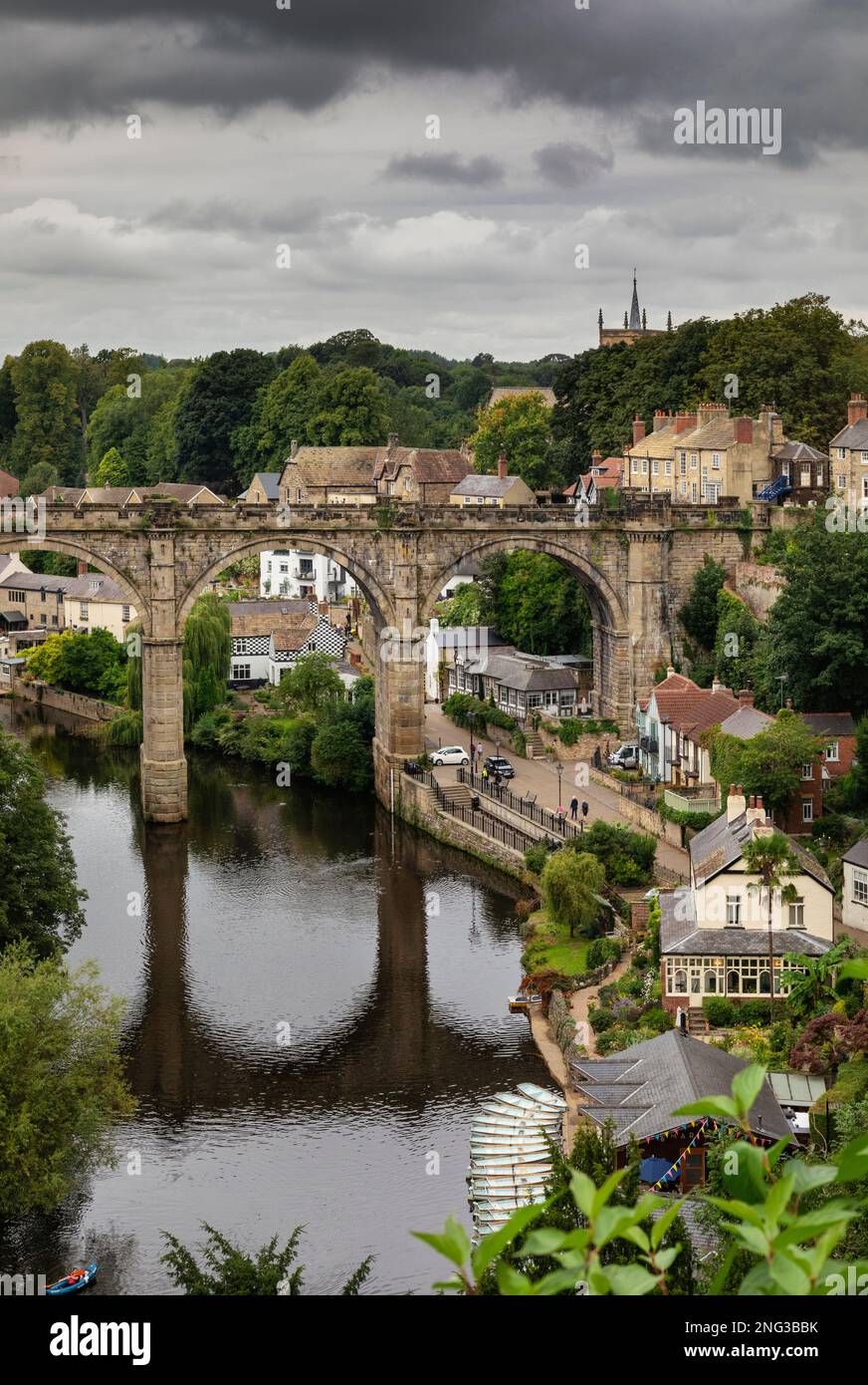 Knaresborough, a market and spa town and civil parish in the Borough of ...
