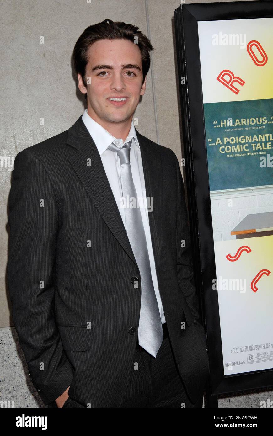 Vincent Piazza attends the premiere of "Rocket Science" in New York ...