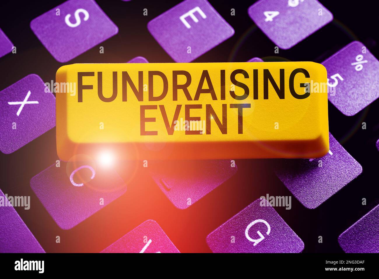 Sign displaying Fundraising Event. Internet Concept campaign whose ... Sign displaying Fundraising Event. Internet Concept campaign whose ...