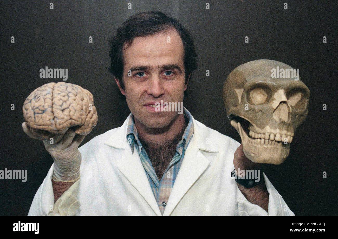 Assistant anthropology professor Terrence Deacon of Harvard University ...