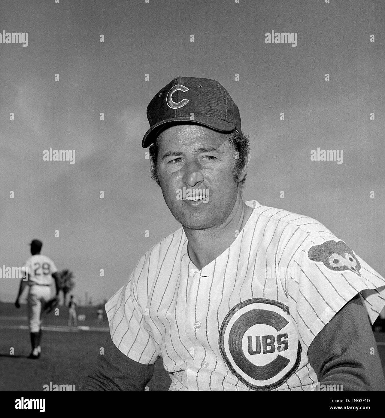 Chicago Cubs infielder Ron Santo is shown in Scottsdale, Ariz., 1971 ...