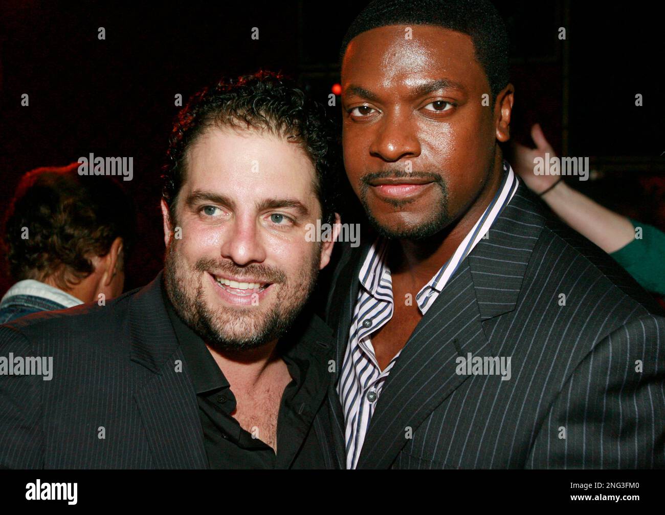 Brett Ratner, left, and Chris Tucker pose together at the "Rush Hour 3 ...