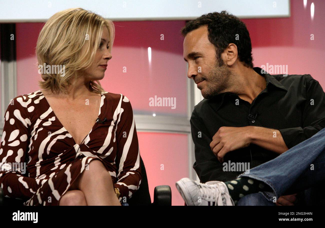 Actress Christina Applegate and executive producer Peter Traugott, of ...