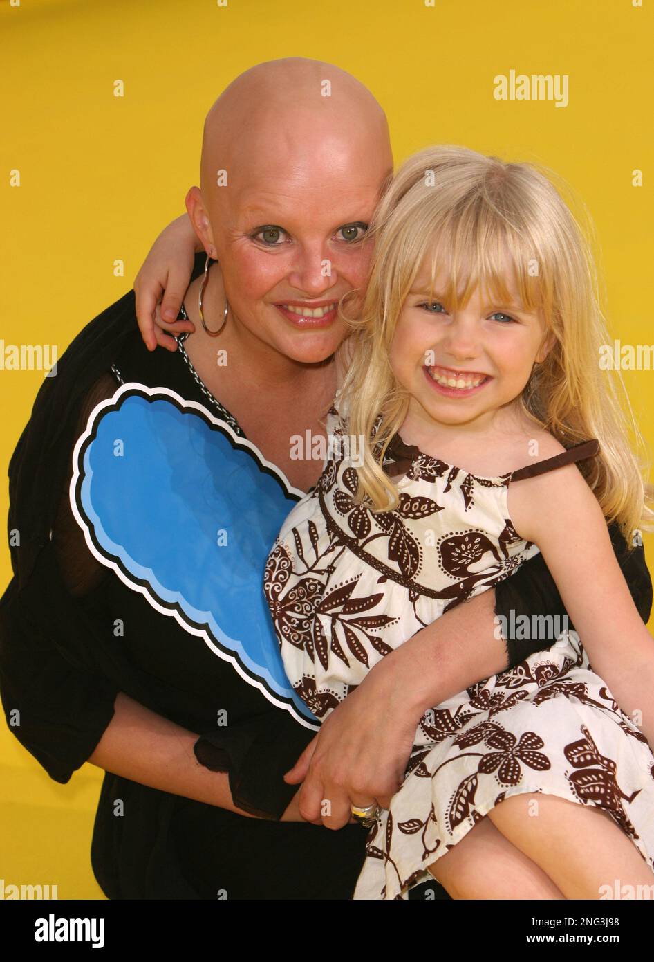 British television presenter Gail Porter and daughter Honey attend the ...
