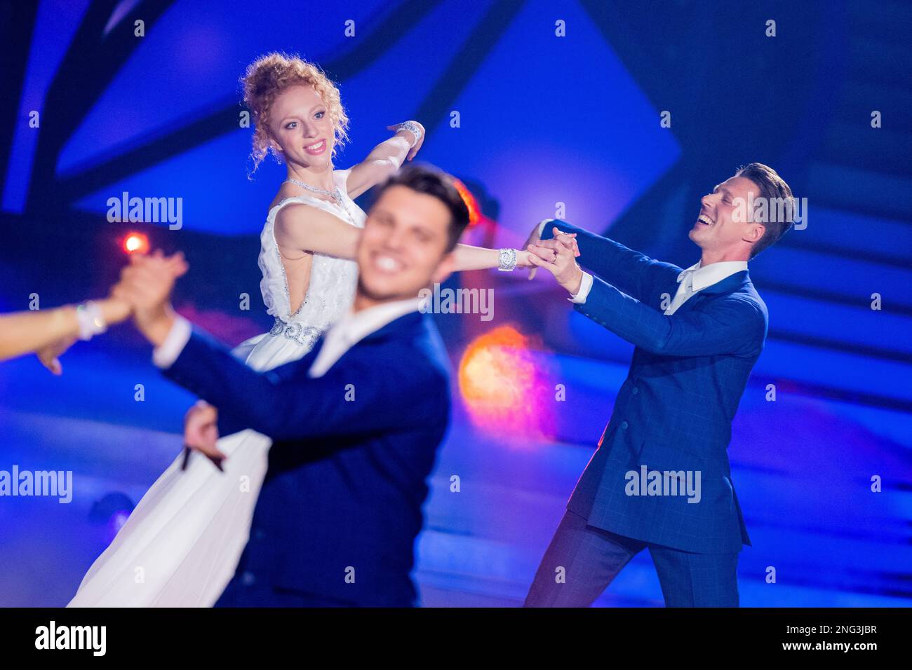 Cologne, Germany. 17th Feb, 2023. Anna Ermakova, model, and Alexandru ...