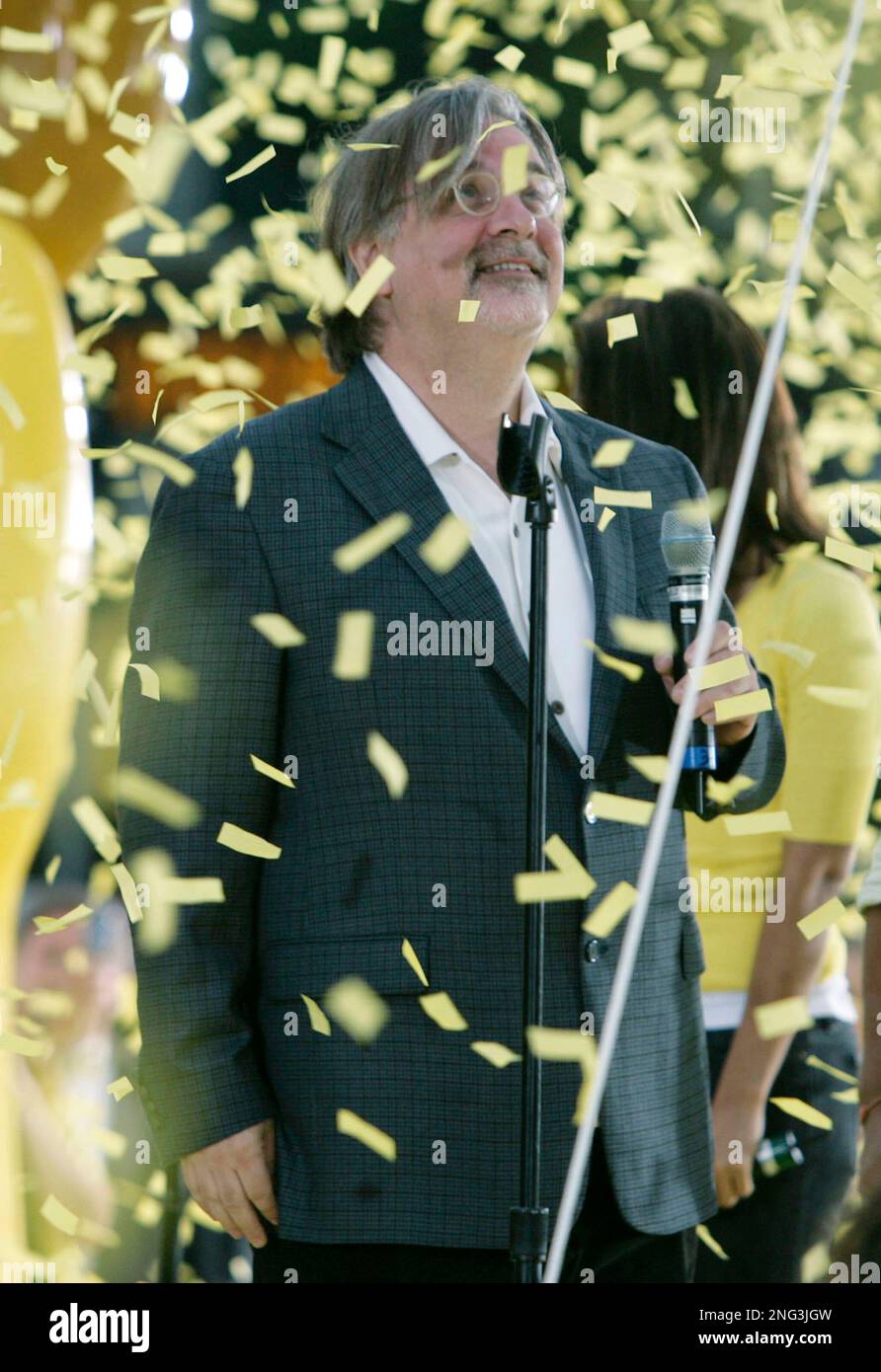 Matt Groening arrives at the premiere of ÒThe Simpsons MovieÓ in Los ...