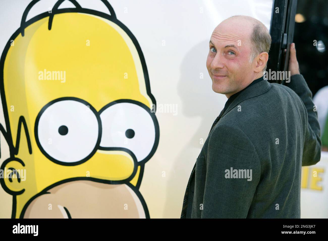Dan Castellaneta arrives at the premiere of ÒThe Simpsons MovieÓ in Los ...