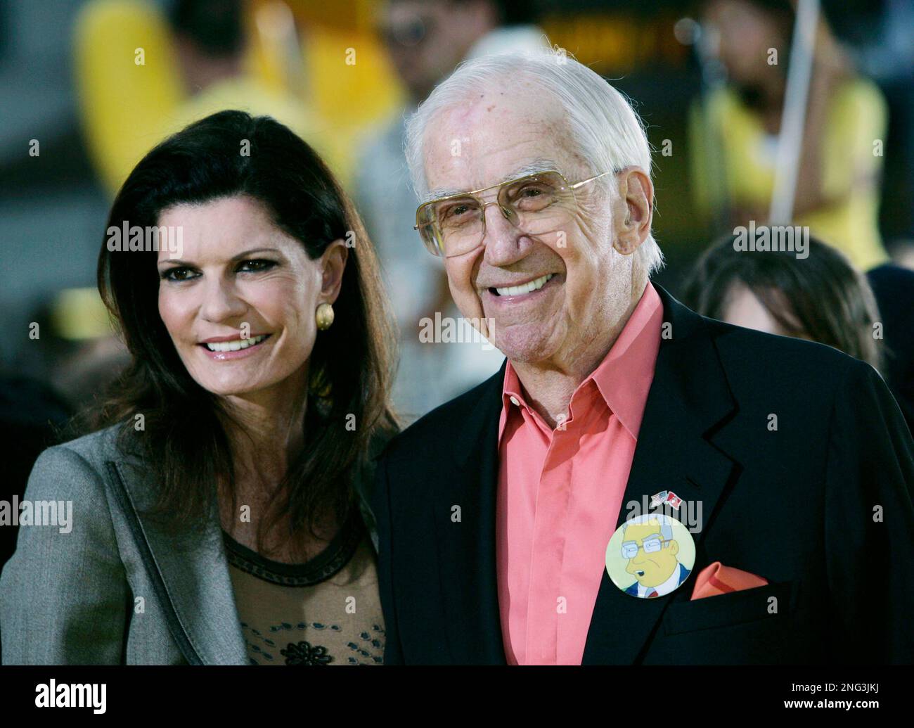 Ed McMahon, right, and Pamela McMahon arrive at the premiere of ÒThe ...