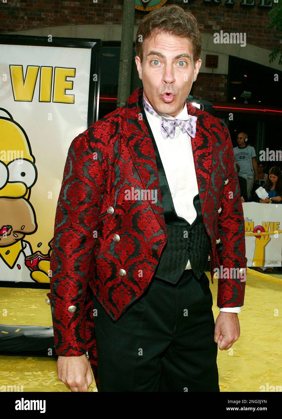 David Silverman arrives at the premiere of ÒThe Simpsons MovieÓ in Los ...