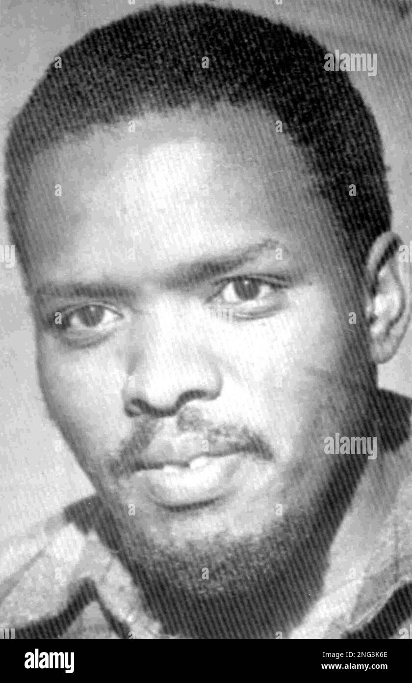 Anti-apartheid activist Stephen Biko is seen in this undated image. (AP ...
