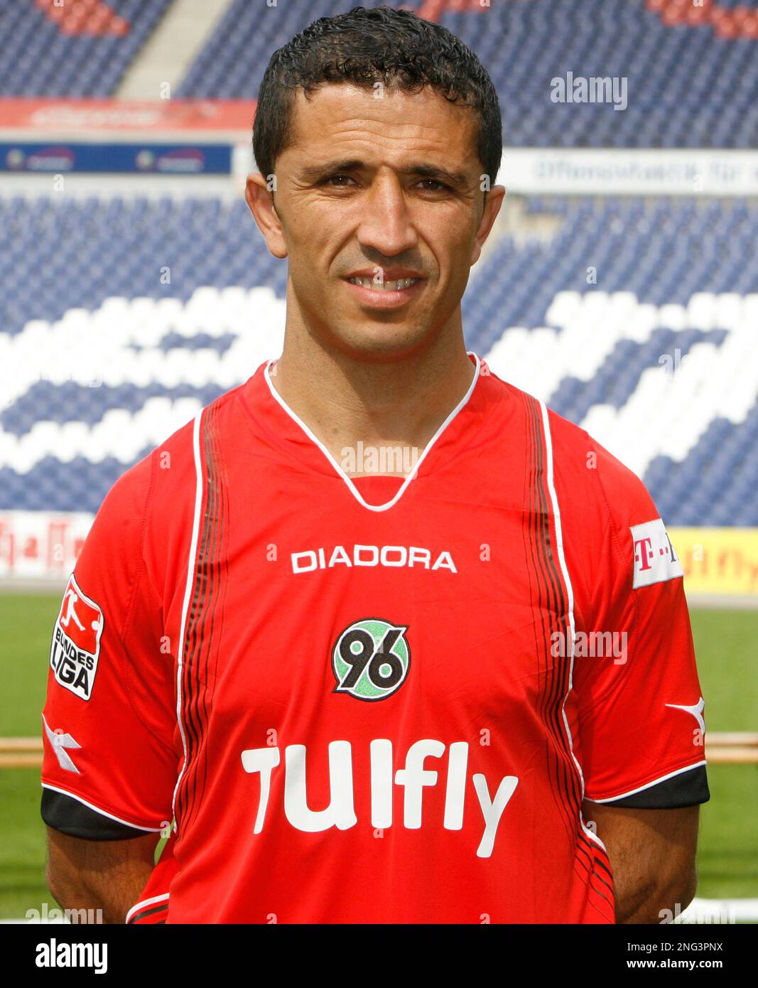 Altin Lala of German first division, Bundesliga, soccer club Hanover 96 ...