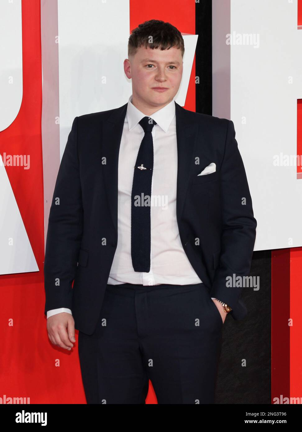 London, UK. Charlie Wernham at the Creed III European premiere ...
