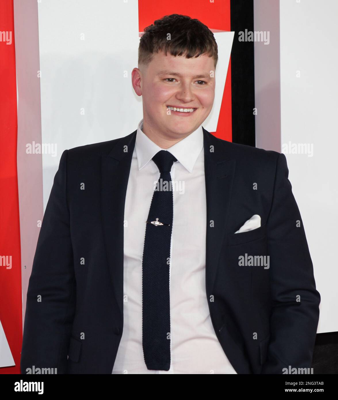 London, UK. Charlie Wernham at the Creed III European premiere ...